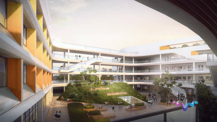 广陵区：扎实推进幸福民生工程 东花园小学新校区年底建成教学楼 1403