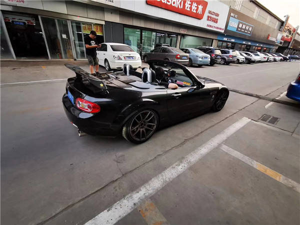 李洋讲述马自达MX5改装AIRBFT气动避震功能配置效果案例_搜狐汽车_搜狐网