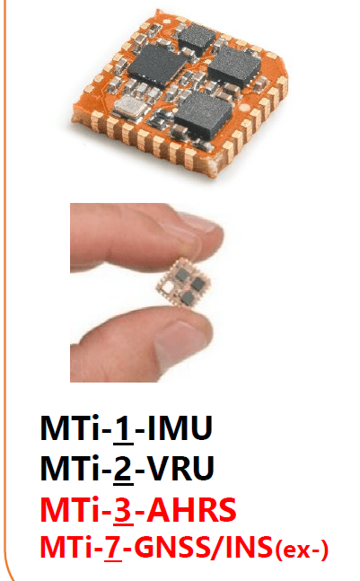 MTI-1-IMU MTI-2-VRU MTI-3-AHRS MTI-7-GNS/INS XSENS新品_机器人