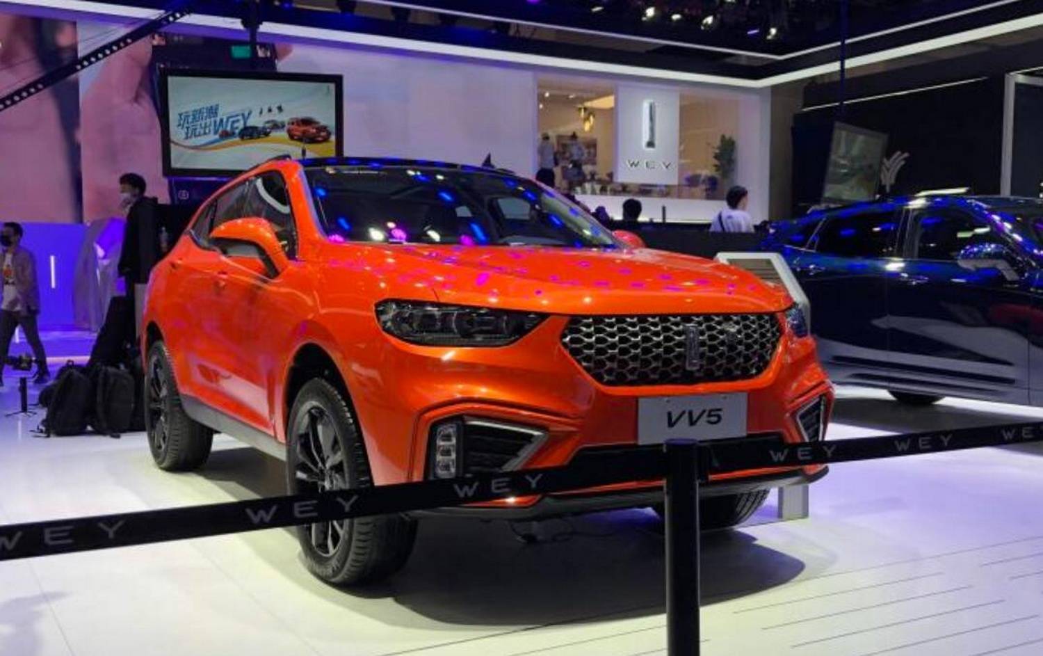 2020北京车展：2021款WEY VV5元气橙亮相_搜狐汽车_搜狐网