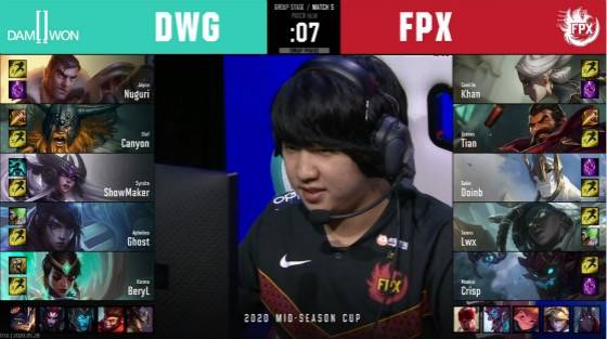LOL-季中杯：Doinb加里奥绝境开团逆天改命，FPX翻盘DWG晋级四强_青钢