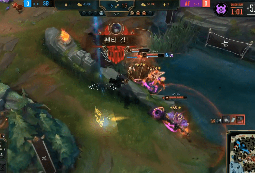 揭幕战Mystic就五杀？LCK越来越像LPL了，不到15分钟打了两次团战_机会