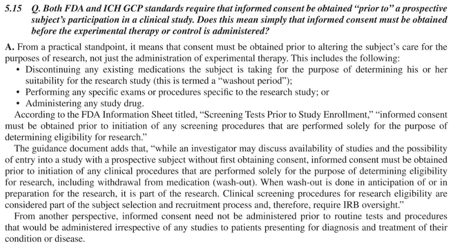 知情同意问题 |《GCP QA解读GCP Q&A》专栏第九期_试验