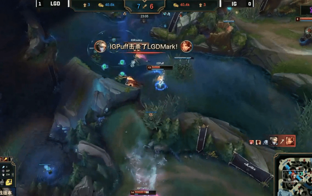 ig彻底败给了阵容，lgd鏖战52分钟成功翻盘，宁王后期洗白失败_人头