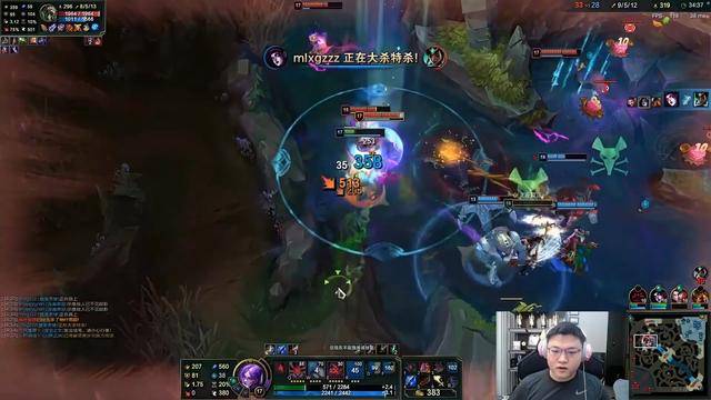 Uzi被Gala老鼠两枪撂倒！完全体GNR不敌RNG战队_比赛