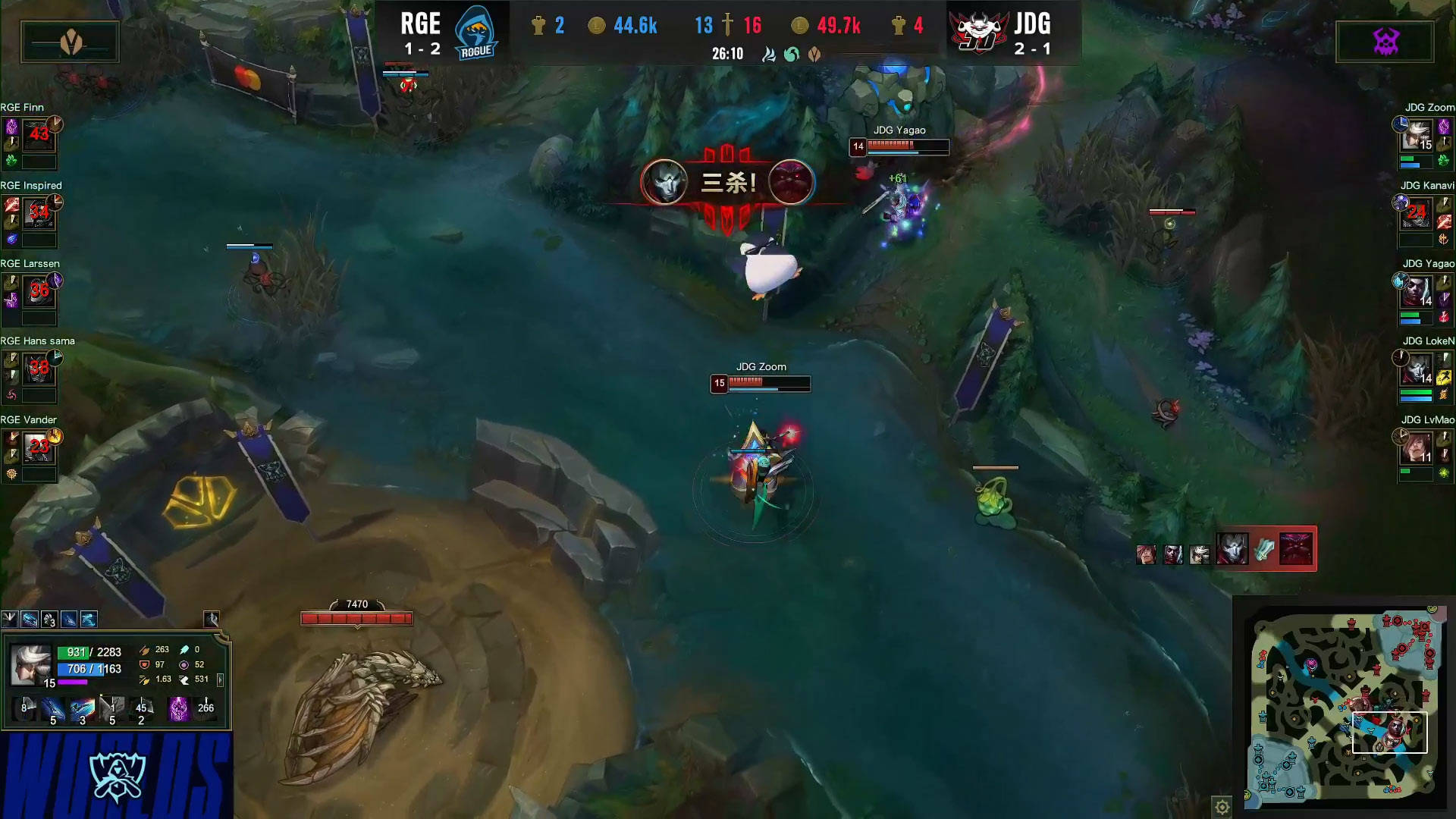 JDG赢下RGE锁定小组第二，采访Loken：我们还是前期别失误吧_余霜