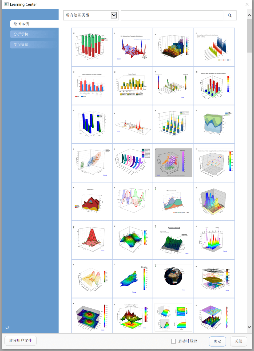 OriginPro 2020最牛X的功能，300个科研绘图示例随便学！_Center