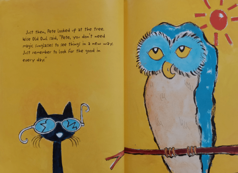 讲道理，不如讲故事 | Pete the Cat and His Magic Sunglasses 绘本导读_During