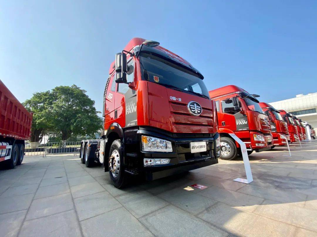 【高清大图】解放2021年会最强阵容来了！59款展车、8款发动机，还有哪些明星产品？_搜狐汽车_搜狐网