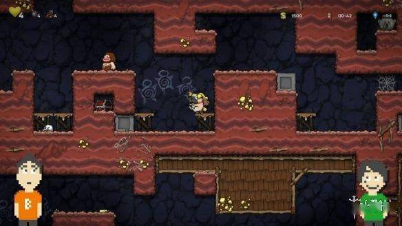 NS版2D动作《洞窟探险》两作明年发售！支持4人联机_Switch