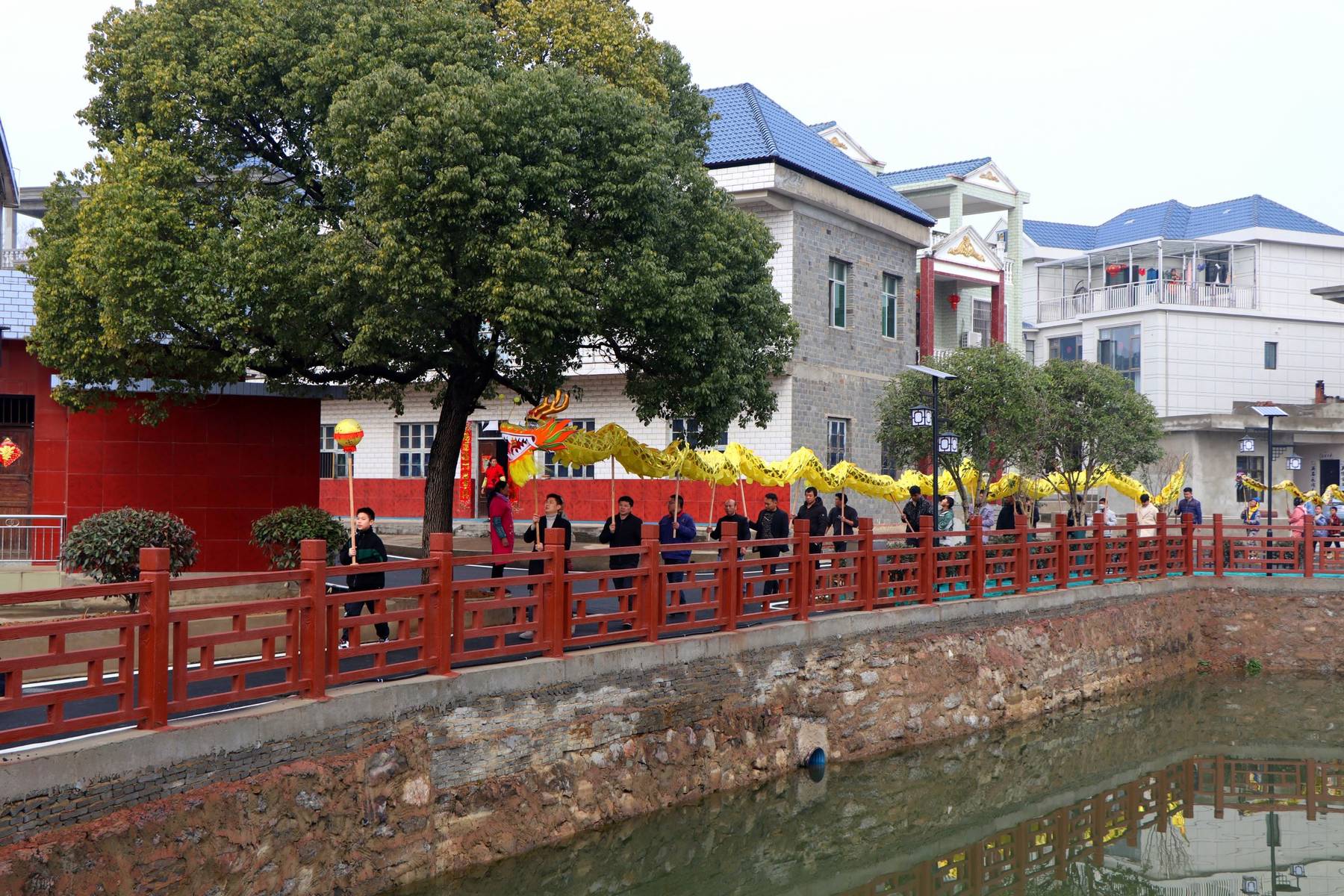 湖口县流泗镇2023年春节乡村舞龙精彩集锦-搜狐大视野-搜狐新闻