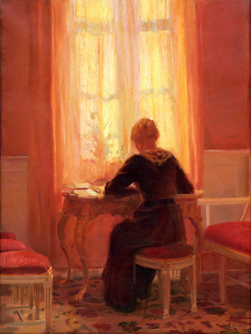 艺术家Anna Ancher 作品欣赏-搜狐大视野-搜狐新闻