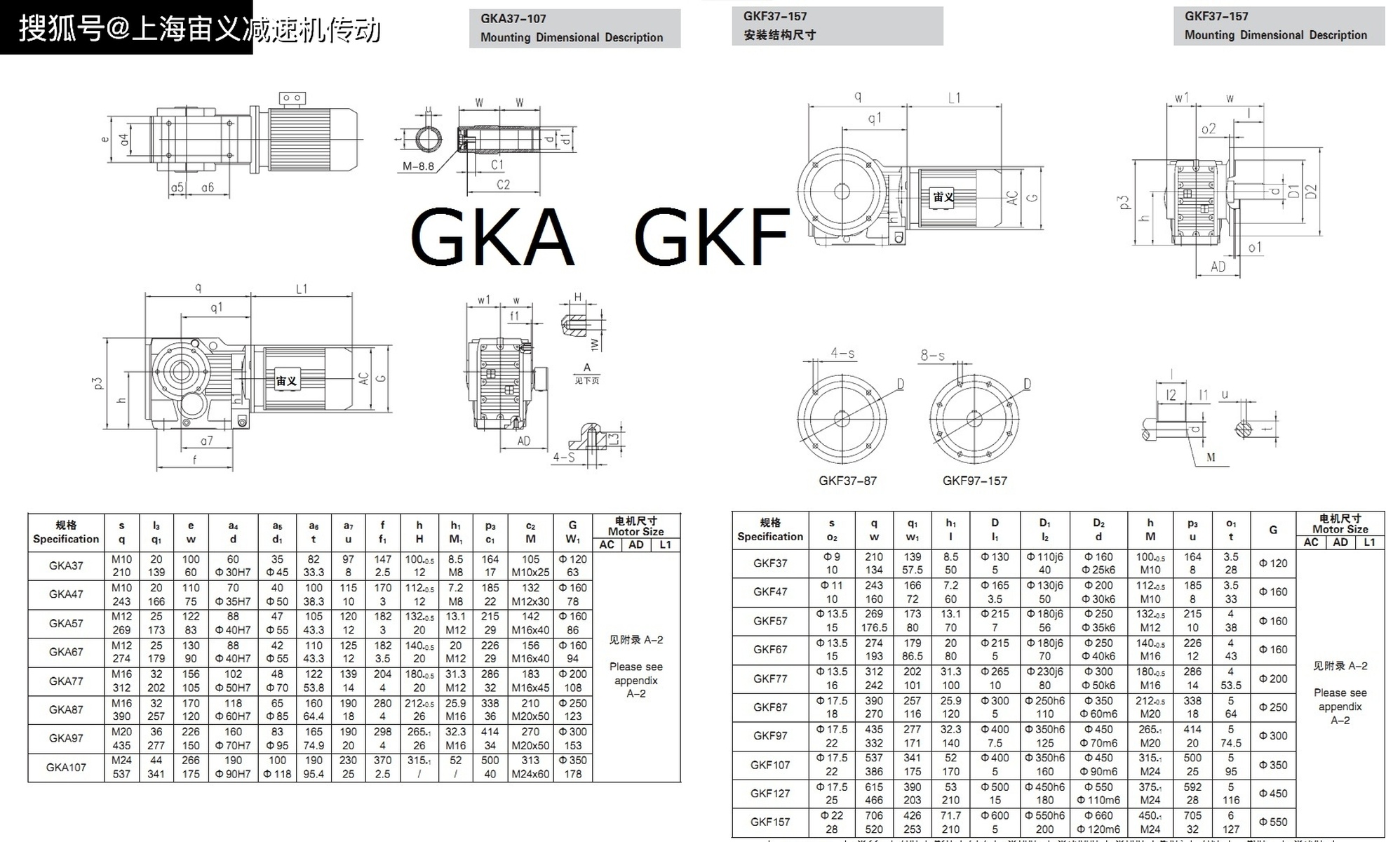 GS57-Y3KW-4P减速机GS57-YEJ2.2KW-4