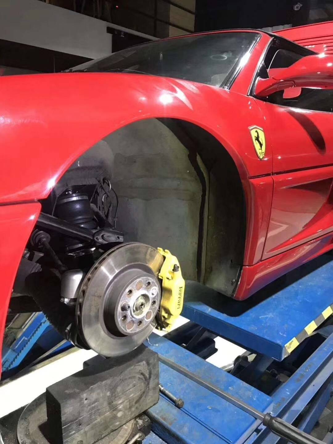 气压减震器李洋分享法拉利335改装AIRBFT空气悬挂低趴案例_搜狐汽车_搜狐网