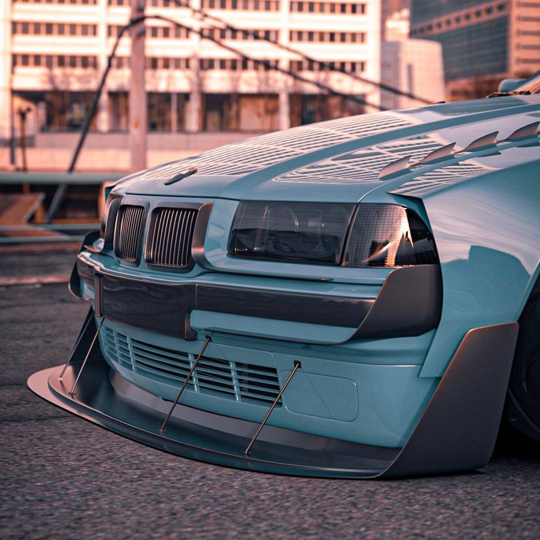 打造“JDM”风格的低趴宽体宝马M3！-搜狐大视野-搜狐新闻