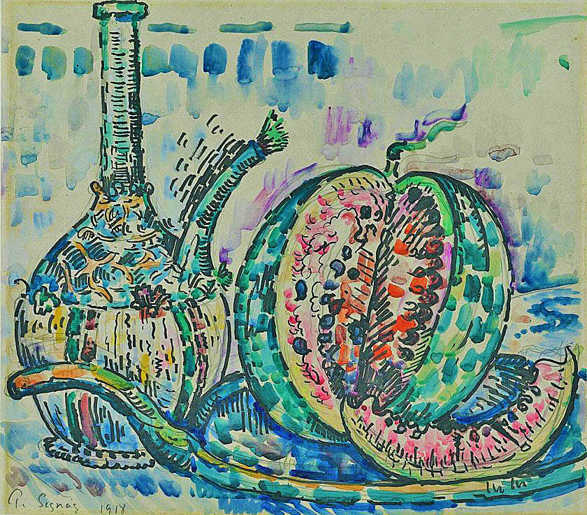 新印象派画家-保罗·西涅克-静物篇-搜狐大视野-搜狐新闻