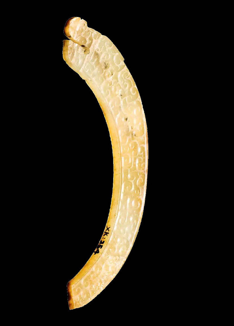 河北平山县出土战国龙形玉佩（高清图集） -搜狐大视野-搜狐新闻