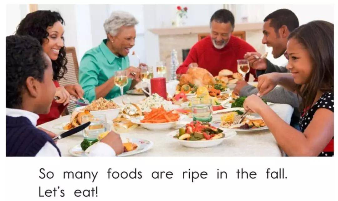 伴读 | Raz C：Fall Foods_them