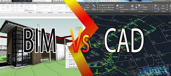 BIM与CAD的主要区别是什么?有什么不同?_模型