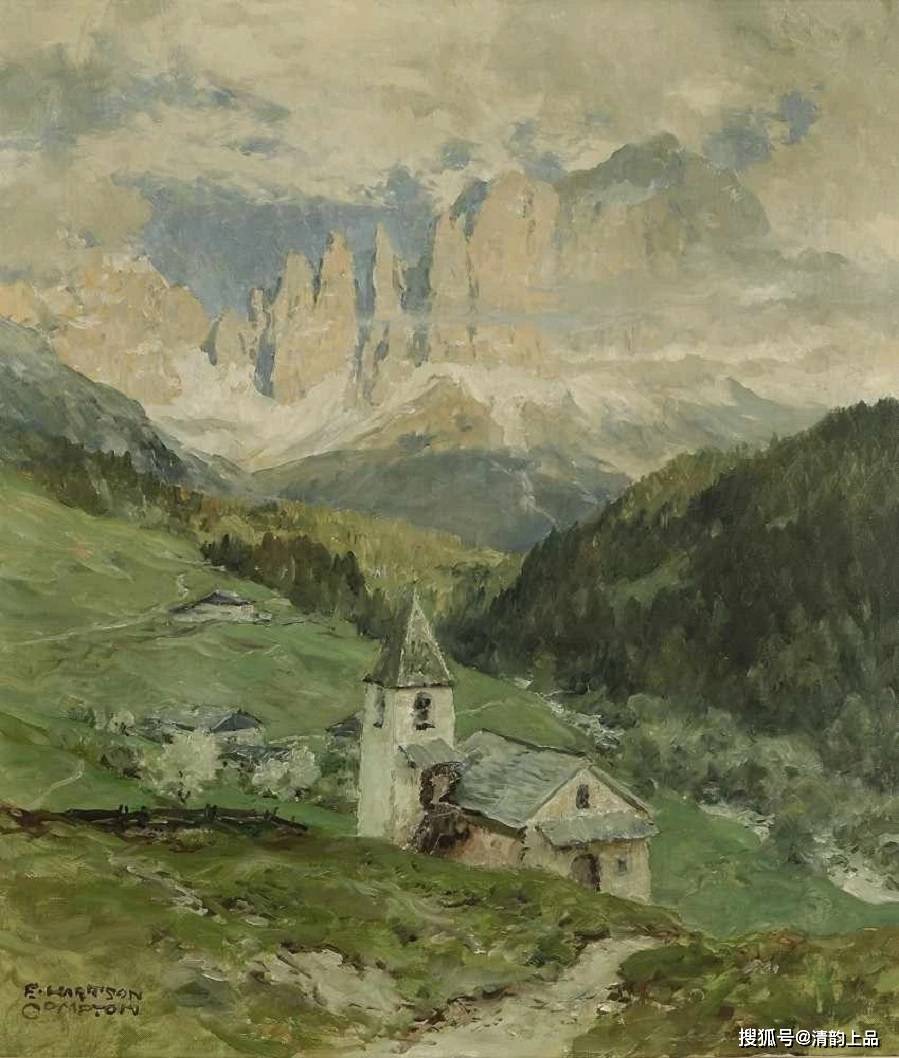 英国艺术家Edward Theodore Compton绘画作品欣赏1-搜狐大视野-搜狐新闻