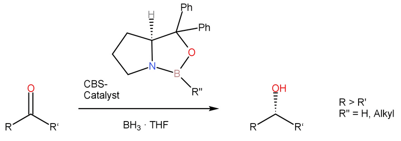 有机人名反应——Corey-Bakshi-Shibata还原反应_选择性