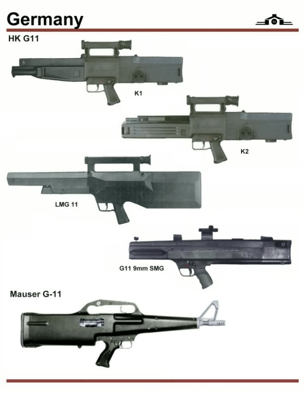 H&K G11步枪：一个枪机堪比钟表复杂的发射无壳弹的步枪-搜狐大视野-搜狐新闻