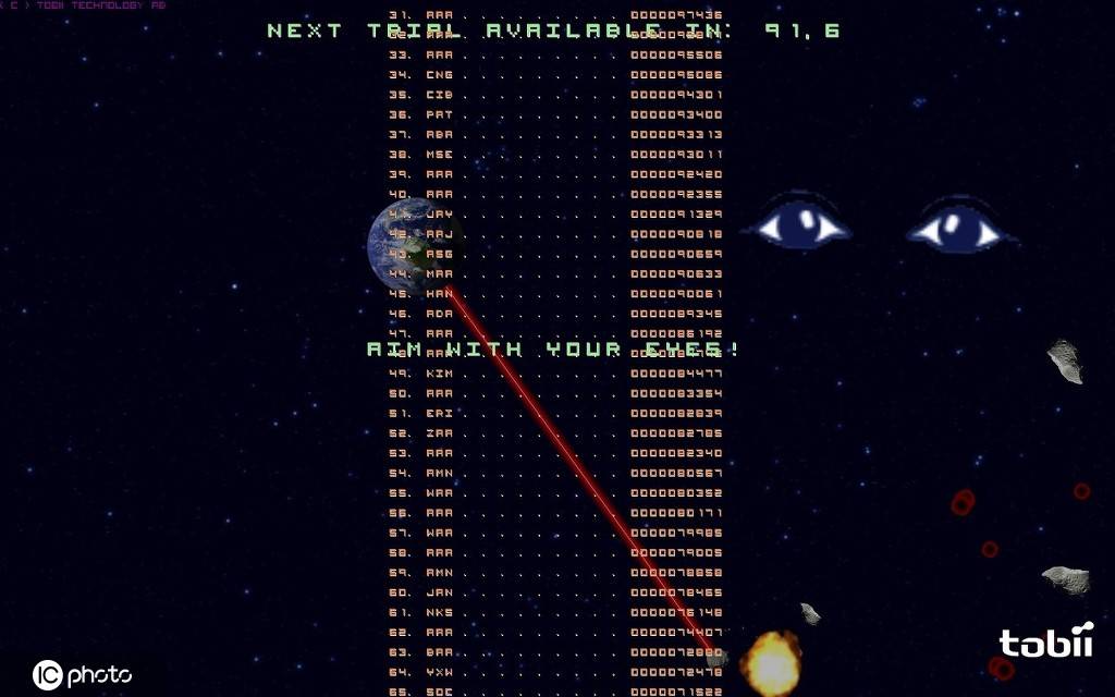 世界首款用眼睛控制的游戏 引爆全新游戏模式-搜狐大视野-搜狐新闻