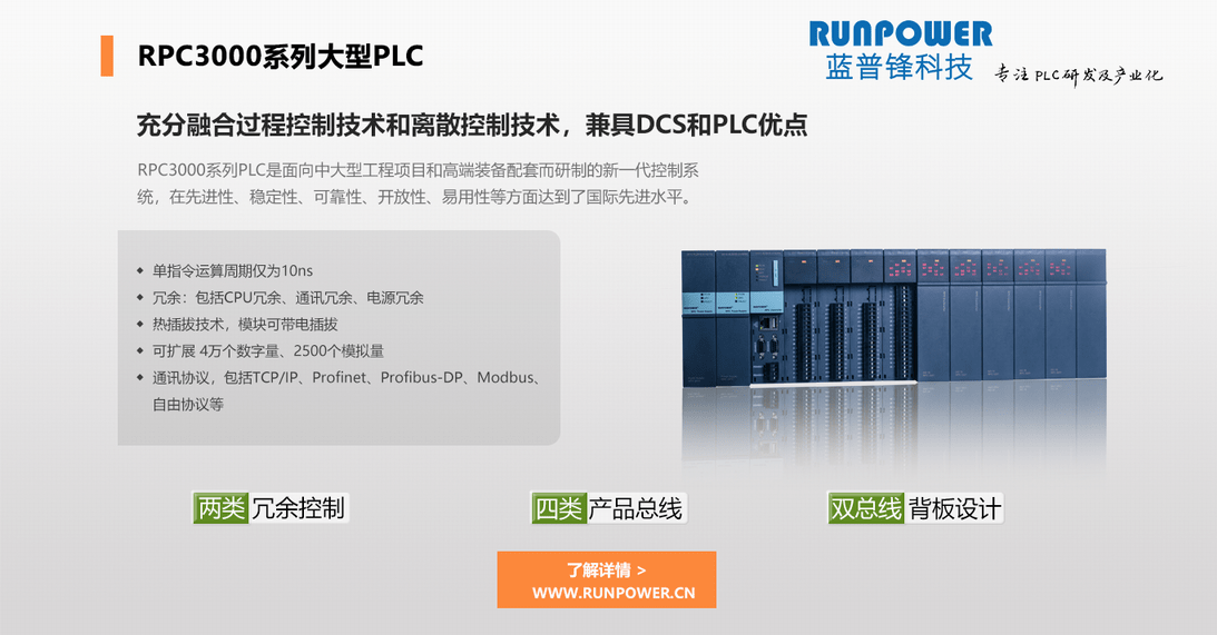 提升自控生产力的新选择—RPC3101大型PLC CPU套件_自动化