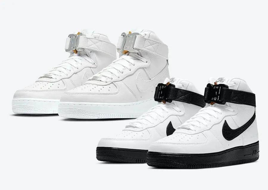 招牌机能搭扣元素！ALYX x Nike AF1 全新双色曝光！_搜狐汽车_搜狐网