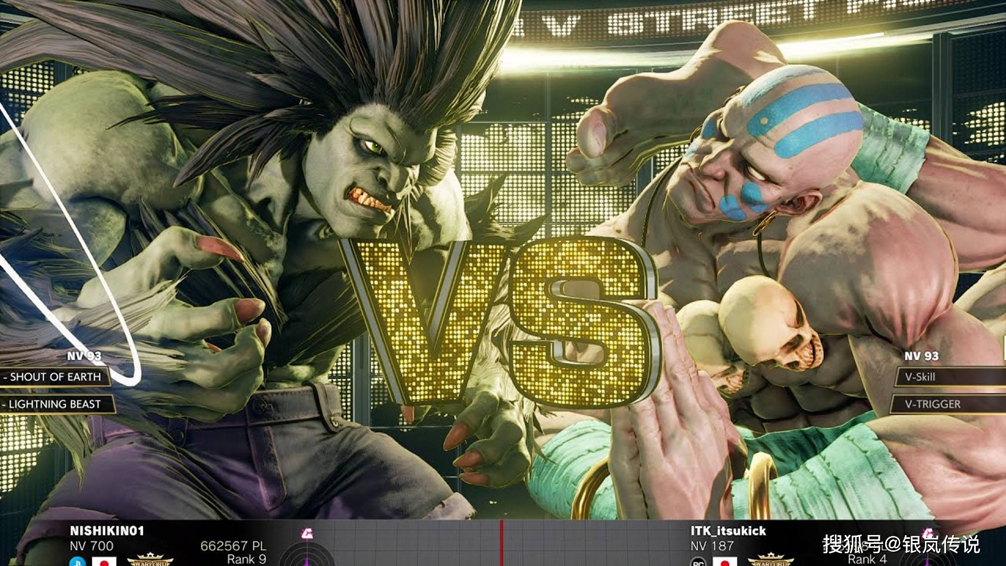 街霸 5：NISHIKIN（布兰卡）VS itsukick（达尔西姆）