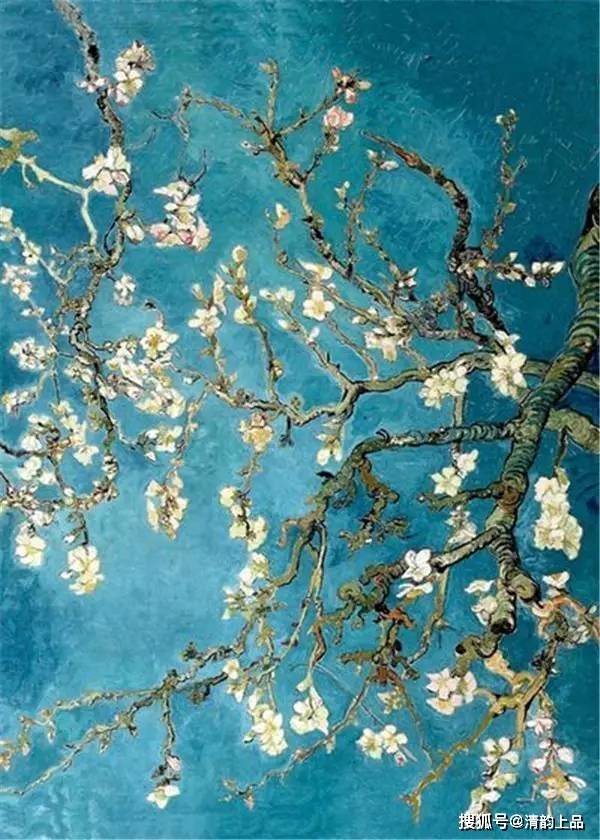 梵高笔下的春天，绿色和绚丽的色彩，静默而又热烈 -6park.com