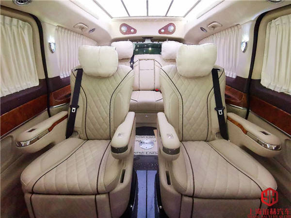 21款九速奔驰V260L改装升级VS680高顶商务车，设计更加科技感_搜狐汽车_搜狐网