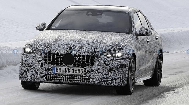 性能超V6发动机！奔驰全新C43将采用2.0T+48V技术_搜狐汽车_搜狐网