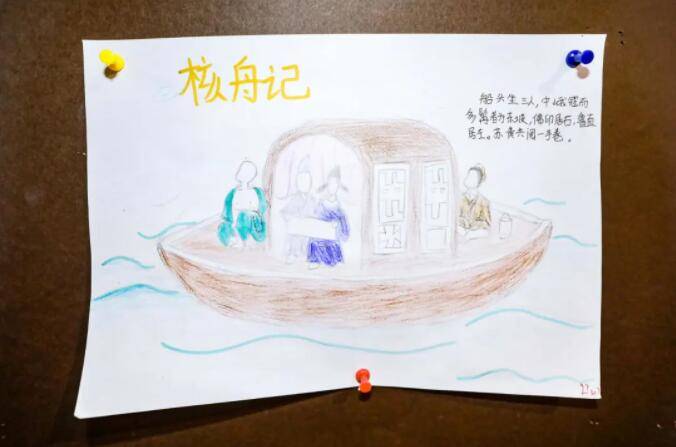 为《核舟记》画精美配图，观古人技艺之奇巧 | 中学语文_海淀