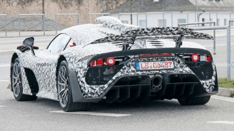 梅赛德斯-AMG ONE超跑谍照曝光！搭载V6发动机＋F1赛车技术！_搜狐汽车_搜狐网