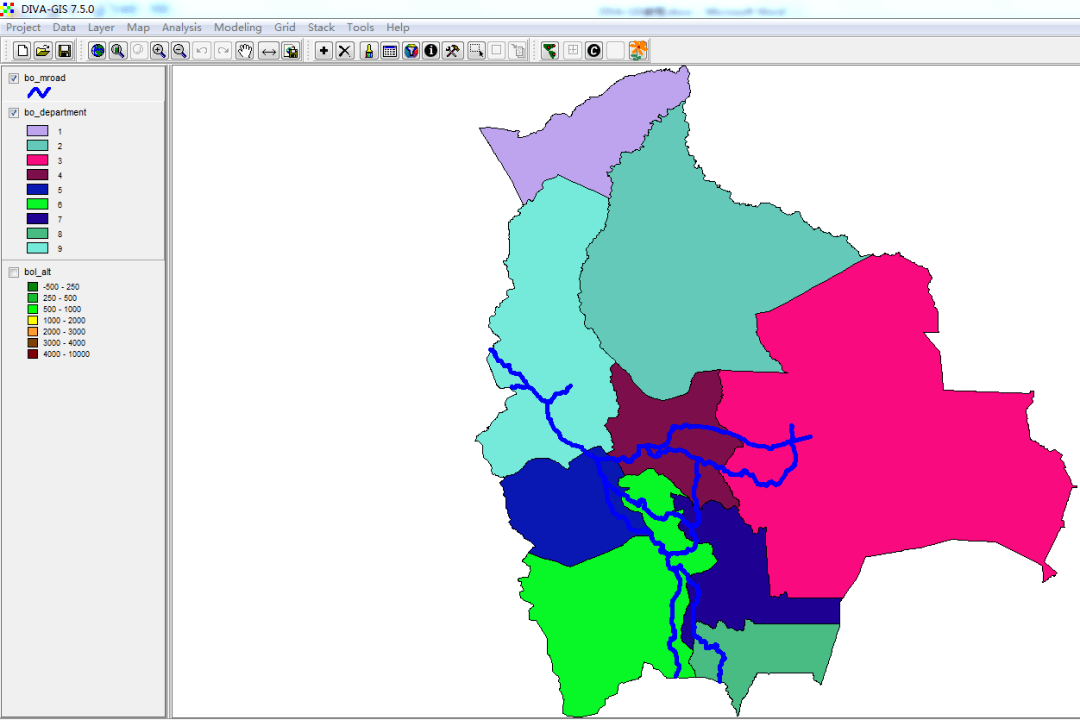 超详细！用DIVA-GIS画出高颜值地理分布图（上）_分析
