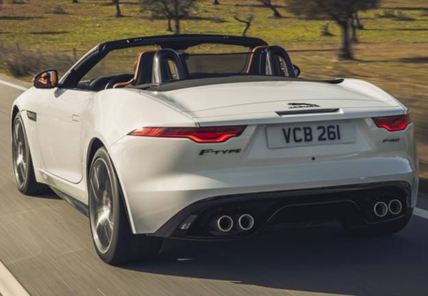 捷豹F-TYPE亮相，敞篷造型+8缸引擎，加速6秒，实车真帅气！_搜狐汽车_搜狐网