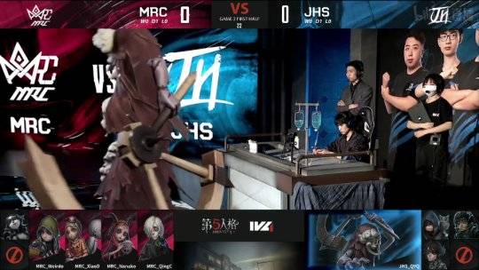 第五人格IVL：JHS_QYQ雕刻家亮眼四抓！逆境翻盘战胜MRC!_比赛