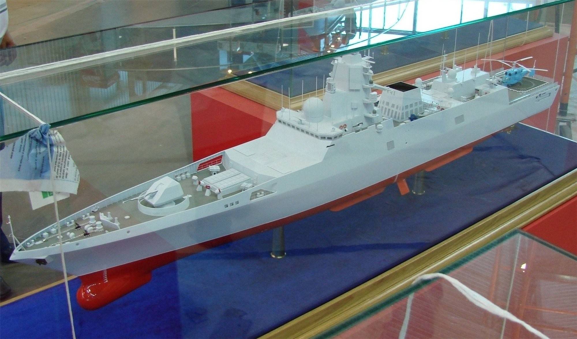 22350M级驱逐舰，配置强力武器装备，不过却存在技术隐患！_导弹发射