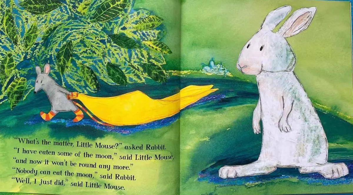 巧用提问法让孩子爱上绘本阅读 -The Mouse Who Ate the Moon 小老鼠吃月亮