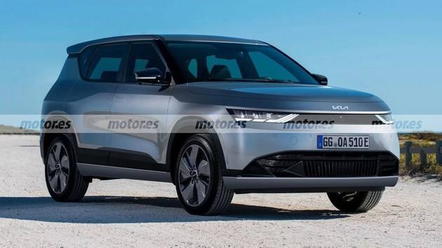 起亚纯电动SUV EV4假想图曝光 或将于2022年亮相_搜狐汽车_搜狐网