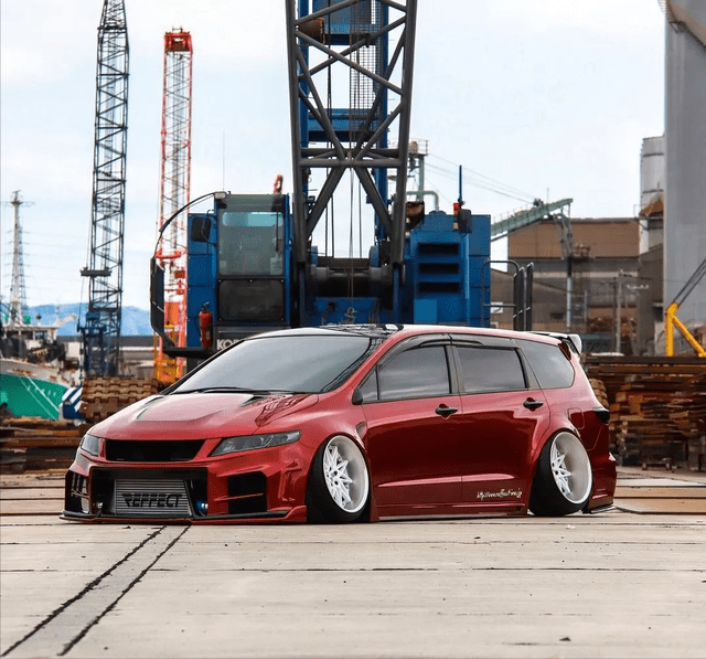 最帅气的宽体低趴MPV，本田奥德赛RB3改装_搜狐汽车_搜狐网