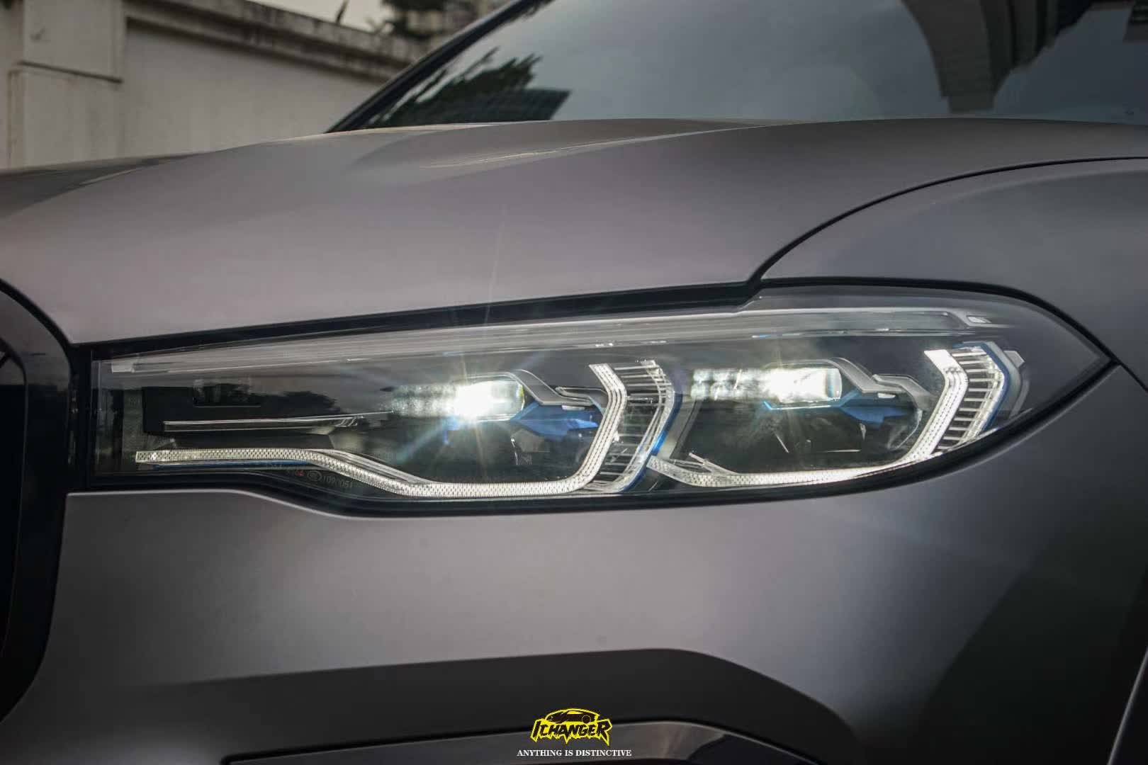 宝马X7贴膜Ichanger（ICR）改变者改色膜超亚电镀深灰_搜狐汽车_搜狐网