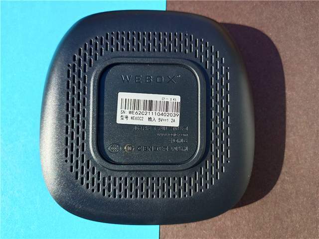 泰捷WEBOX WE60C无广告优化好的电视盒子_进行_应用_信息