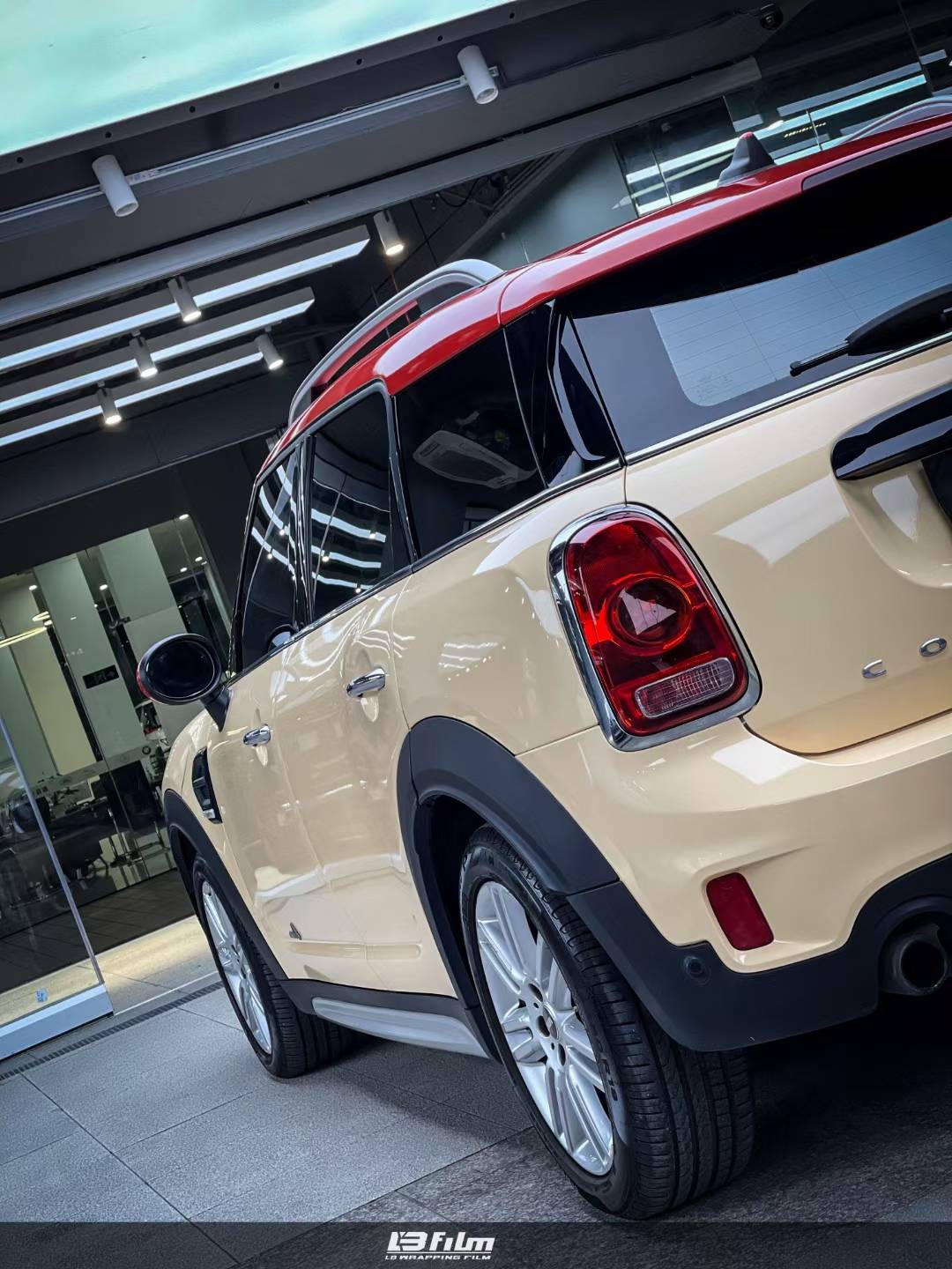 宝马-mini（LBFILM改色膜）高亮沙丘米兰，沙漠风暴的感觉_搜狐汽车_搜狐网