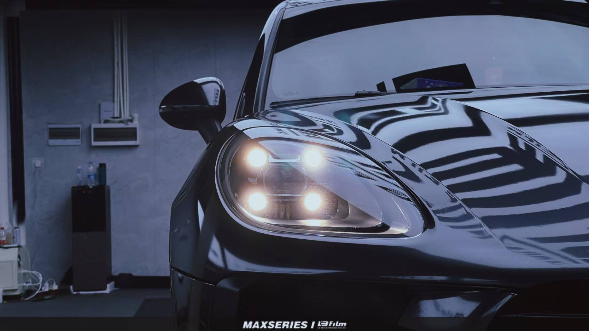 LBFILM改色膜原厂漆煤炭灰-保时捷Macan_搜狐汽车_搜狐网