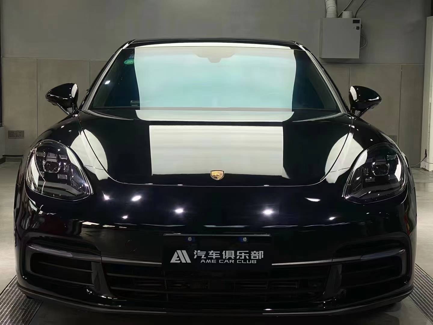 效果超赞 又黑又亮，保时捷PET修复亮黑改色膜 SKTO_保时捷_效果