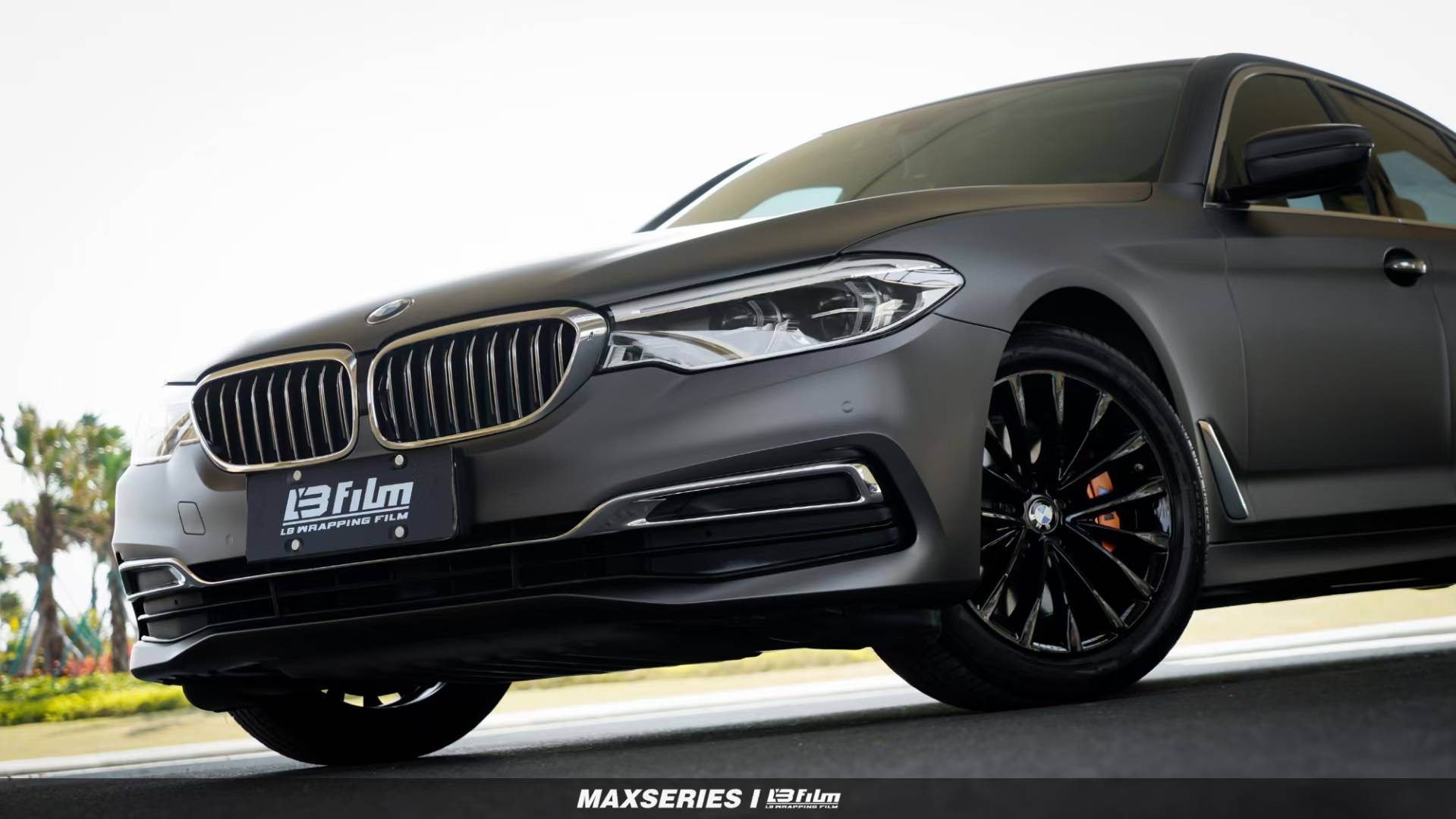 LBFILM改色膜-宝马530Li消光陨石灰_搜狐汽车_搜狐网