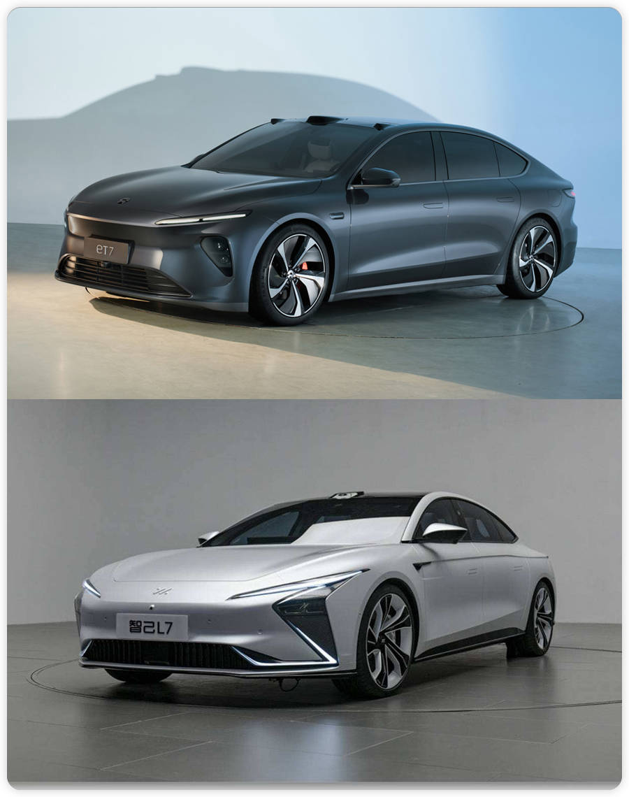 新势力纯电中大型轿车如何选？蔚来ET7对比智己L7_搜狐汽车_搜狐网