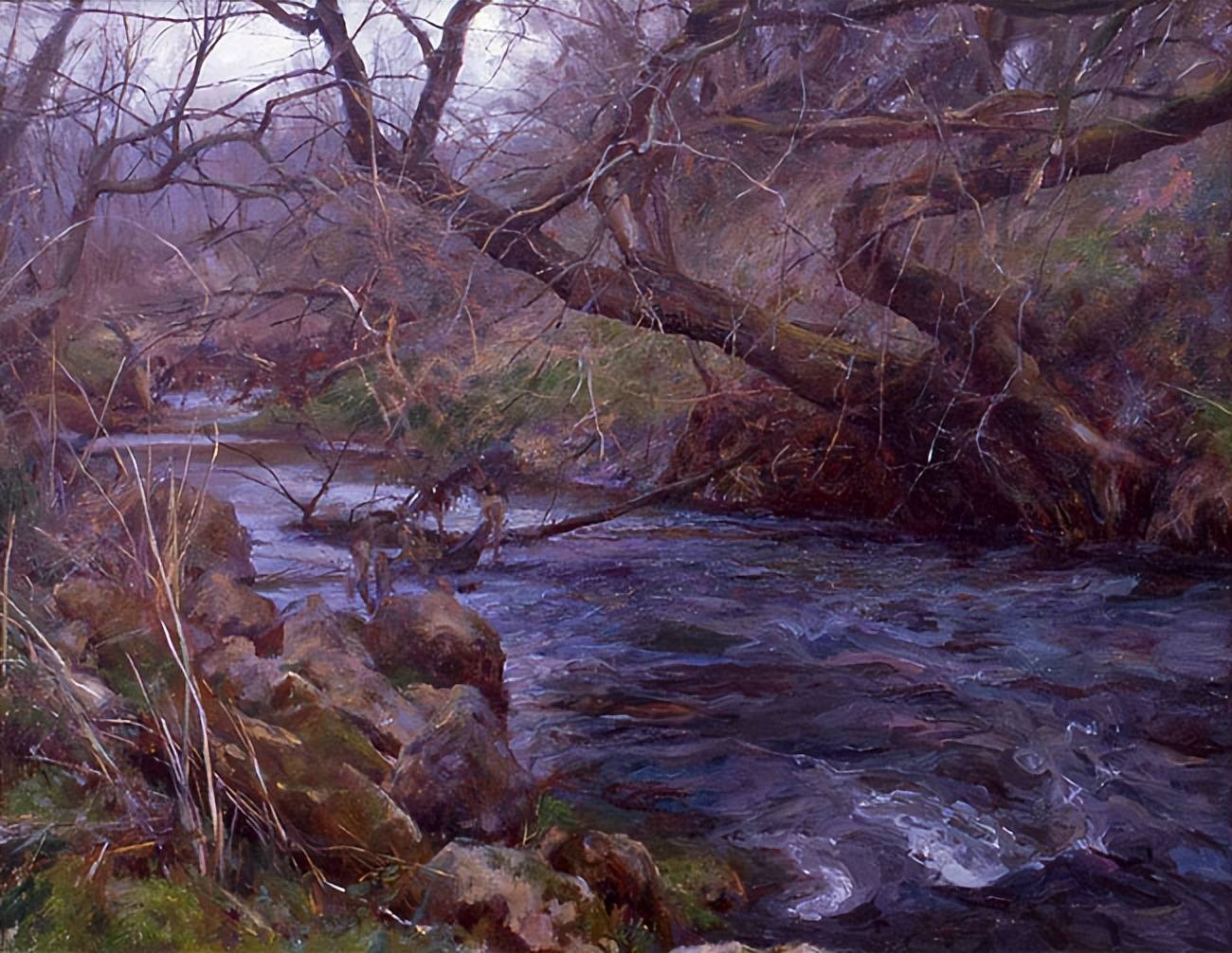 美国女画家Rose .Frantzen风景静物油画作品_Richard_Schmid_爱荷华